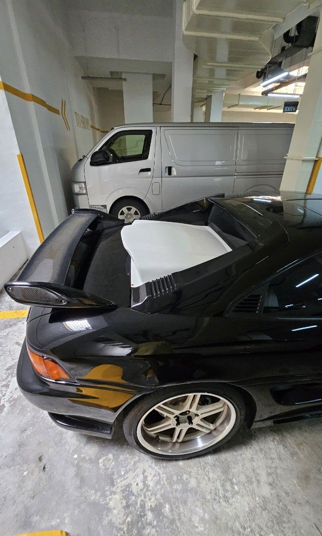 Imported MR2 SW20 White Engine Lid (Mint Condition), Car Accessories ...