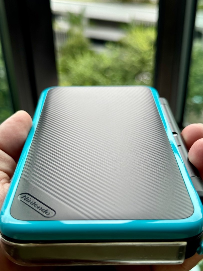 Modded New 2DS XL Turquoise Blue Black | Excellent Cosmetic | 64gb ...