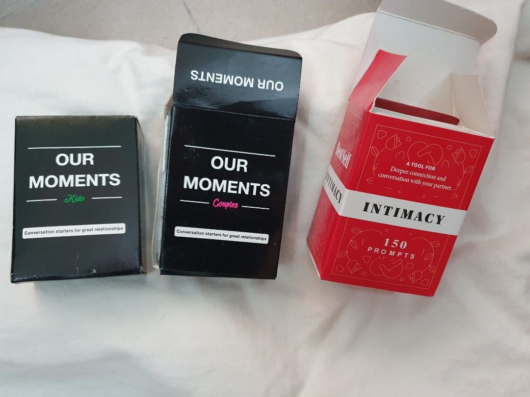 Our Moments card game combo, Hobbies & Toys, Toys & Games on Carousell