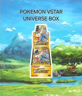 Pokemon Japan Booster Box, Stellar miracle, shiny Treasure, vstar ...