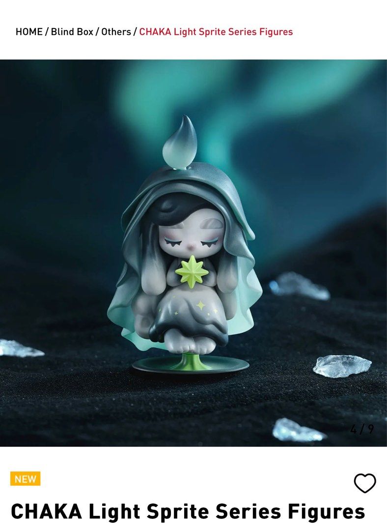 Popmart Chaka Light Sprite, Hobbies & Toys, Toys & Games on Carousell