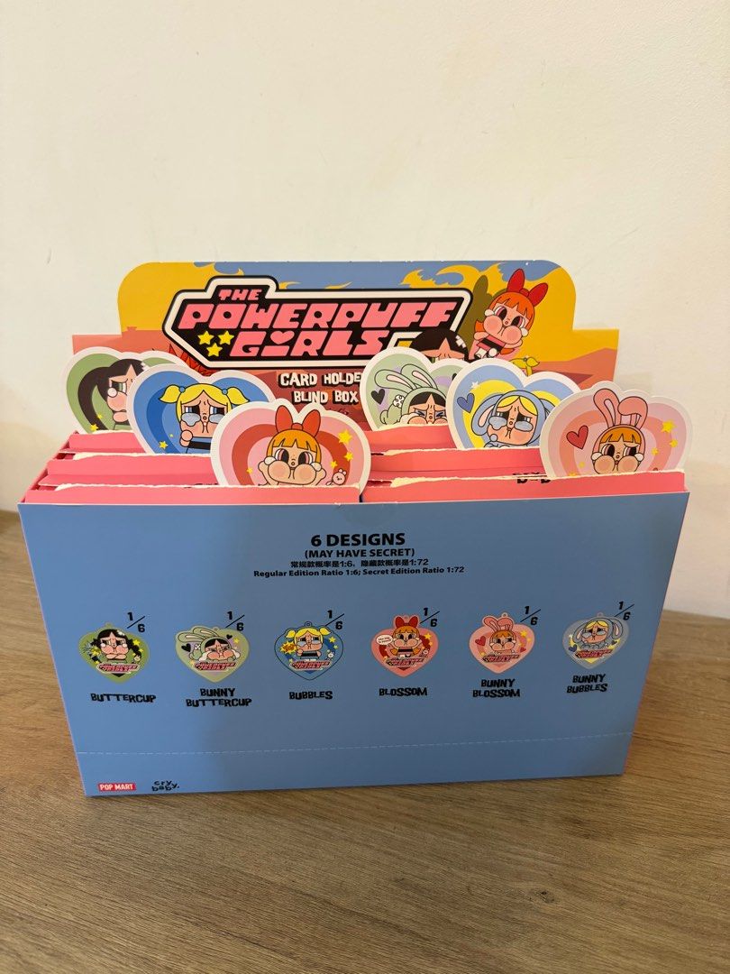 Popmart crybaby powerpuff girls card holder, Hobbies & Toys, Toys ...