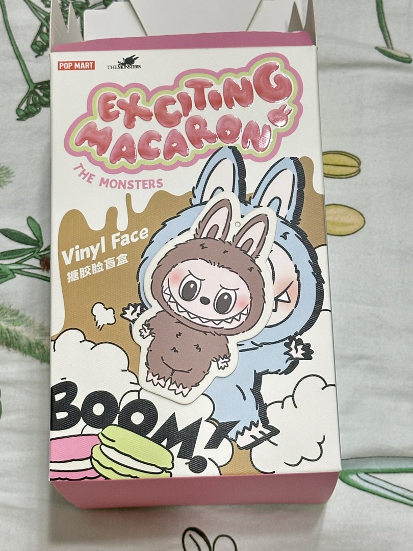 Popmart Labubu Macaron - Toffee, Hobbies & Toys, Toys & Games on Carousell