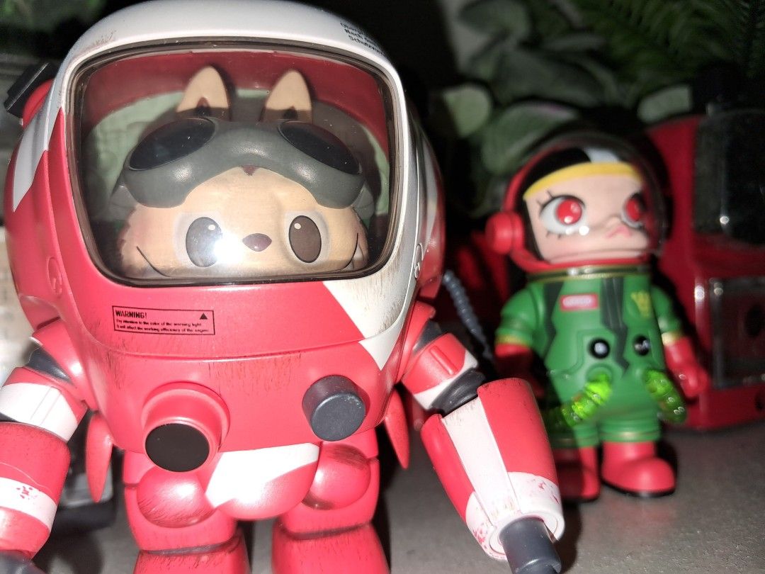 Popmart Molly and labubu, Hobbies & Toys, Toys & Games on Carousell