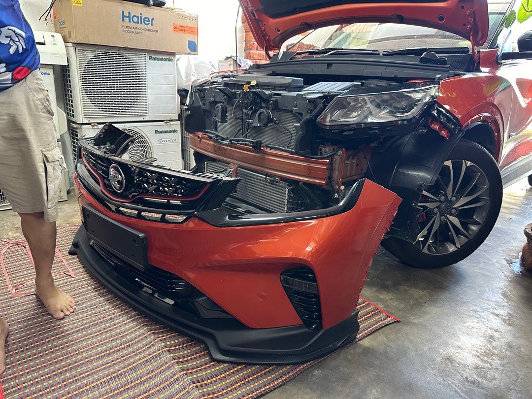 Proton X50 front bumper and front fog lamp, Auto Accessories on Carousell