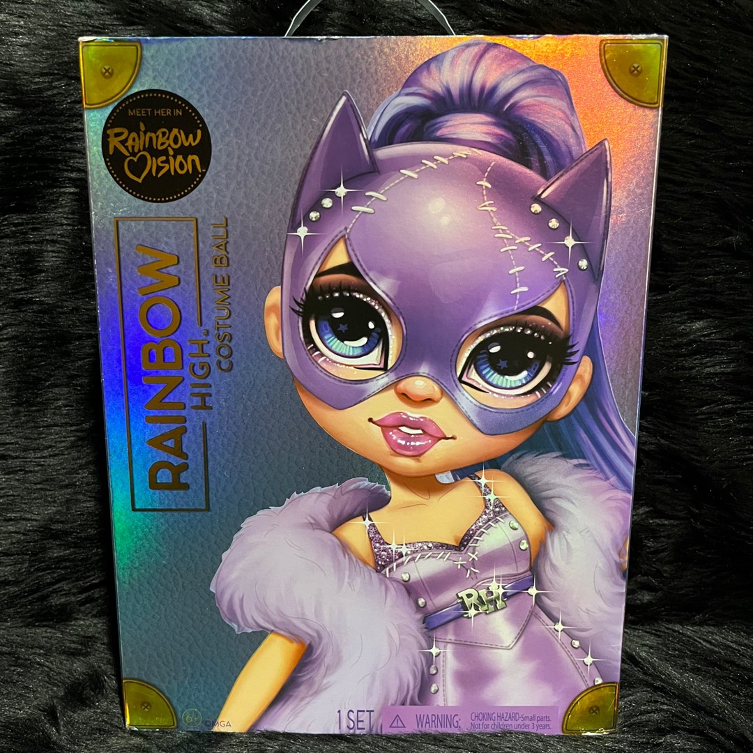 Rainbow High Costume Ball Violet Willow Doll, Hobbies & Toys, Toys ...