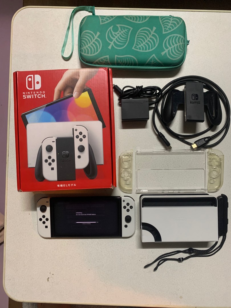 Rarely Used Nintendo Switch OLED like new, Video Gaming, Video Game ...