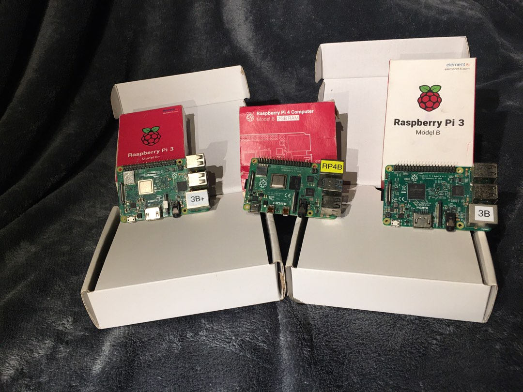 Raspberry Pi $200 一塊 / $700三塊 Pi 4 / Pi 3B+ /Pi 3B 樹梅派, 電腦＆科技, 電腦周邊及配件 ...