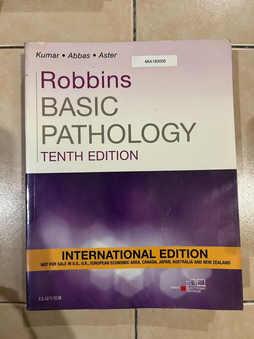 Robbins Basic Pathology (10th Edition), Hobbies & Toys, Books & Magazines, Textbooks on Carousell