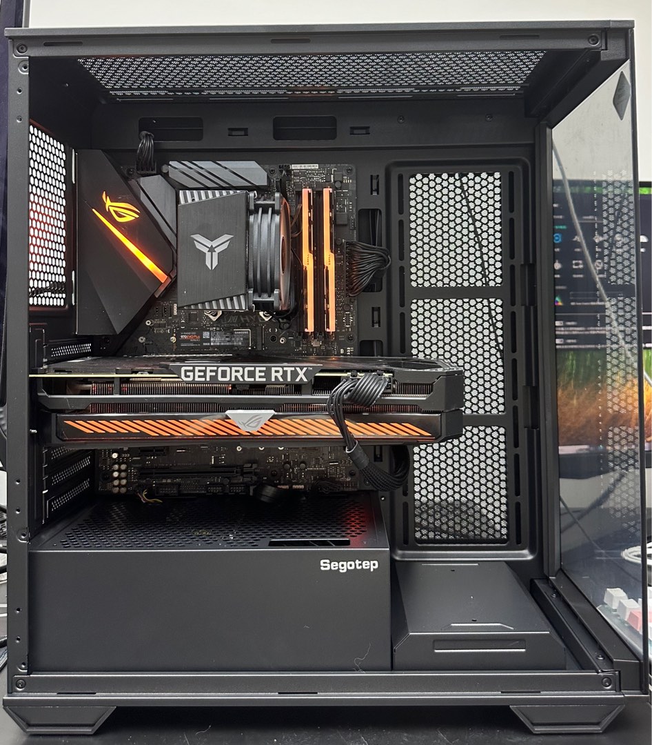 ROG 電腦 R7 3700X ROG X470 ROG RTX 3060TI 電競電腦, 電腦＆科技, 桌上電腦 - Carousell