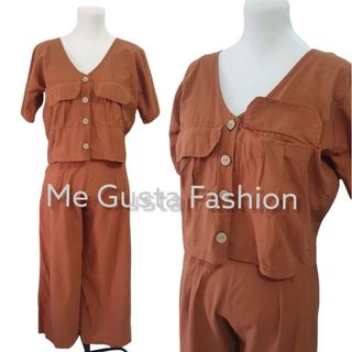 Rust Coordinates, Women's Fashion, Dresses & Sets, Sets or Coordinates ...