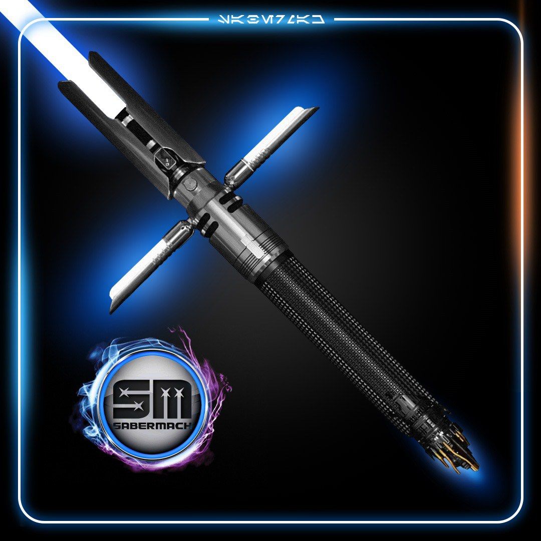 SaberMach Cal Kestis cross guard Lightsaber, Hobbies & Toys, Toys ...