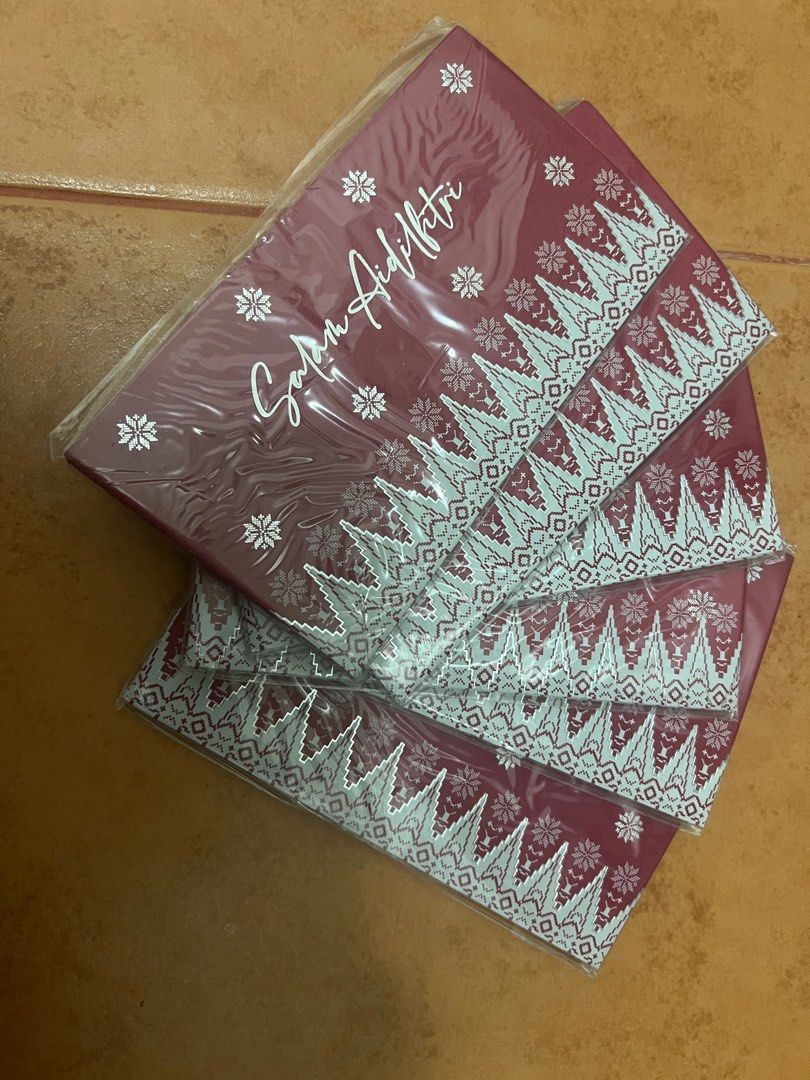 Sampul Raya Bank Islam Songket, Hobbies & Toys, Stationery & Craft ...