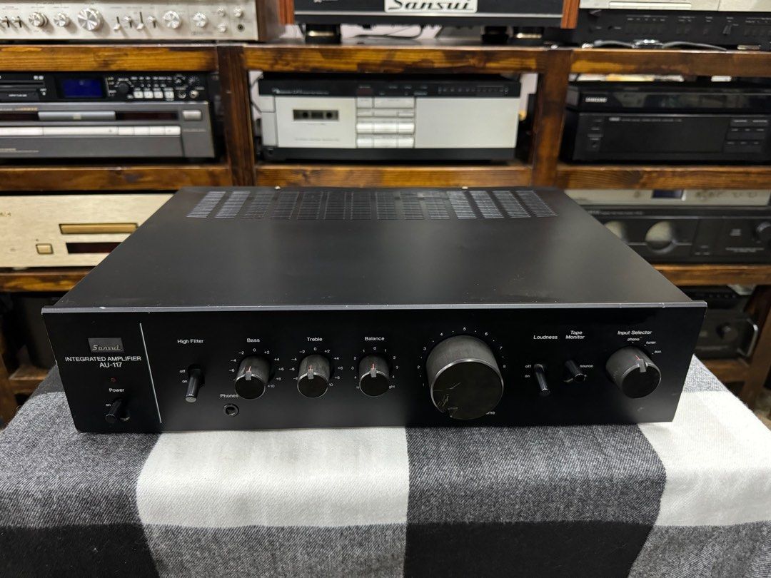 Sansui AU-117 Stereo Integrated Amplifier, Audio, Soundbars, Speakers ...