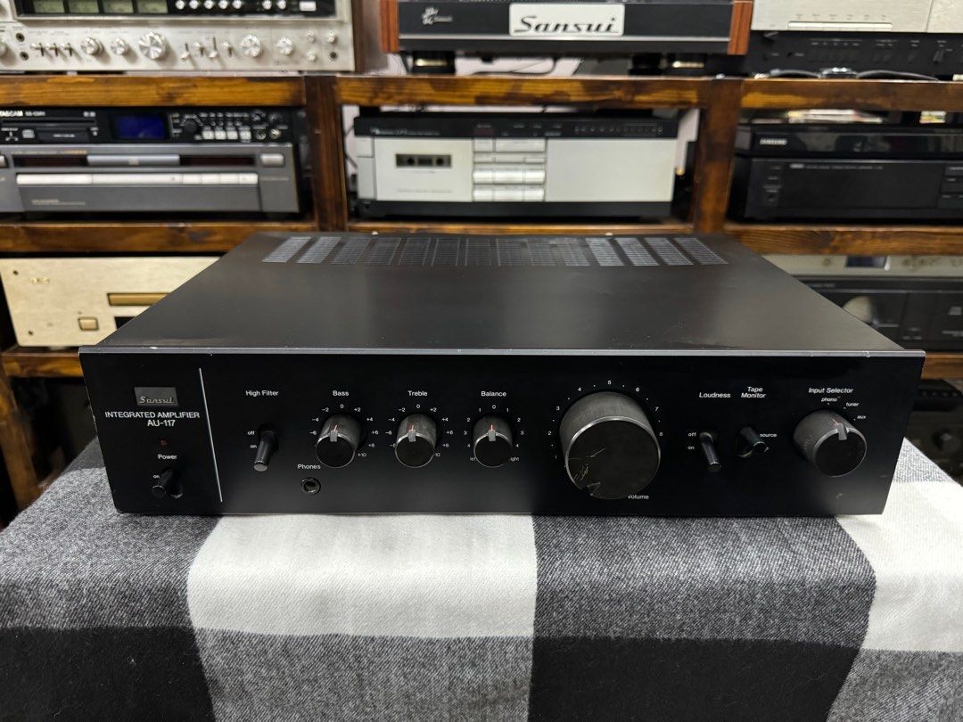 Sansui AU-117 Stereo Integrated Amplifier, Audio, Soundbars, Speakers ...