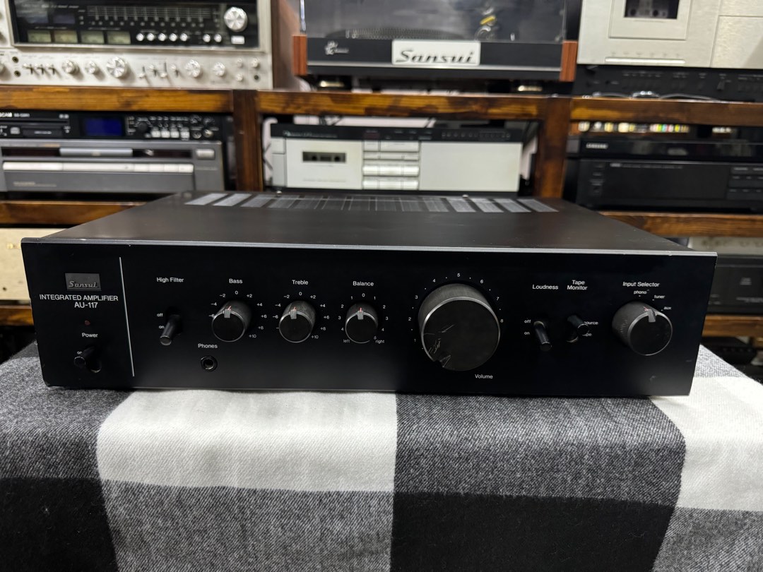 Sansui AU-117 Stereo Integrated Amplifier, Audio, Soundbars, Speakers ...