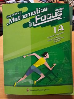 Secondary Mathematics in Focus 1A, 興趣及遊戲, 書本 & 文具, 教科書 - Carousell