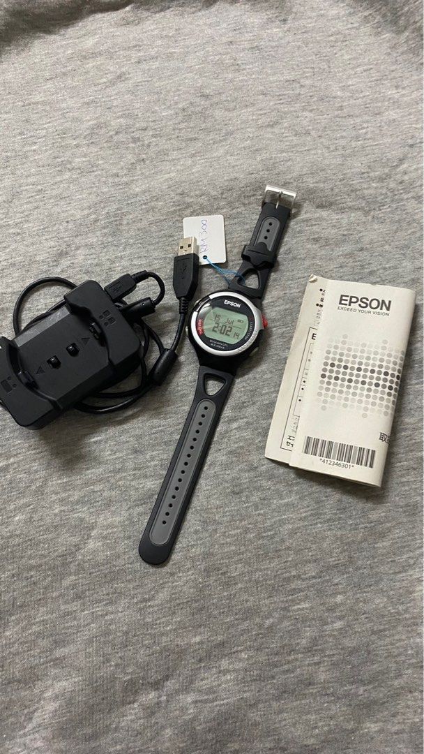 Seiko Epson watch, Men's Fashion, Watches & Accessories, Watches on ...
