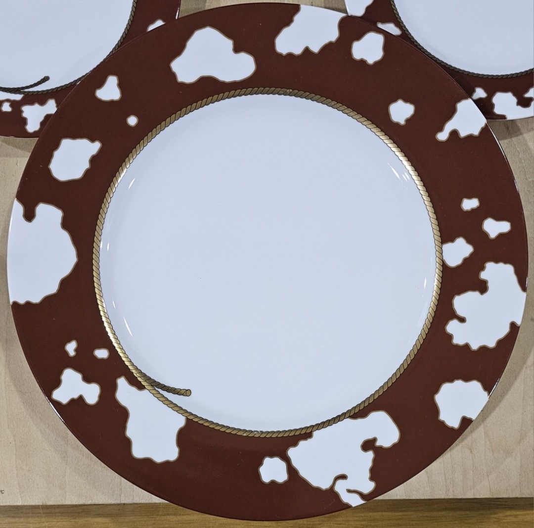 [B1F1] Shiseido Angela Cummings 1+3 plates set, Furniture & Home Living ...