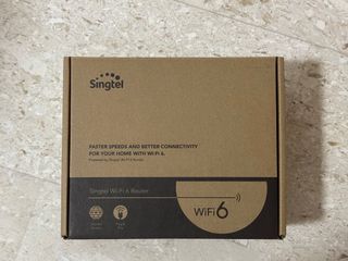 AX5400 router & mesh extender & singtel modem, Computers & Tech ...