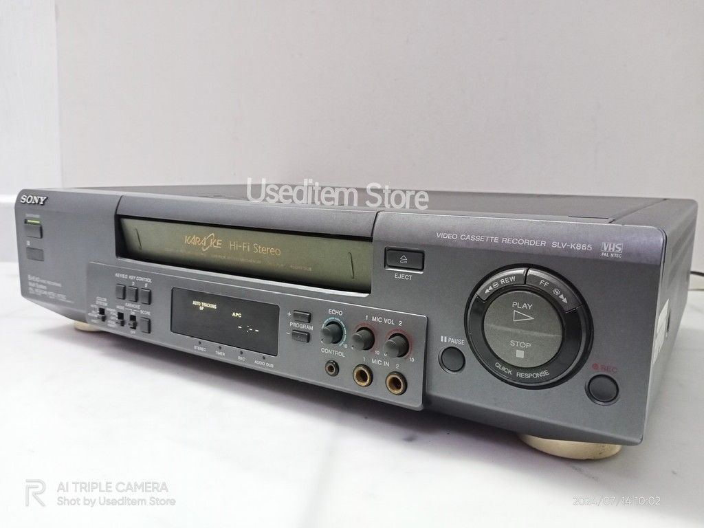 Sony VHS Tape Player SLV-K865, Audio, Portable Music Players on Carousell