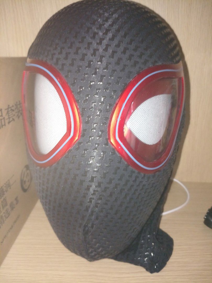 Spider man mask visor, Hobbies & Toys, Toys & Games on Carousell