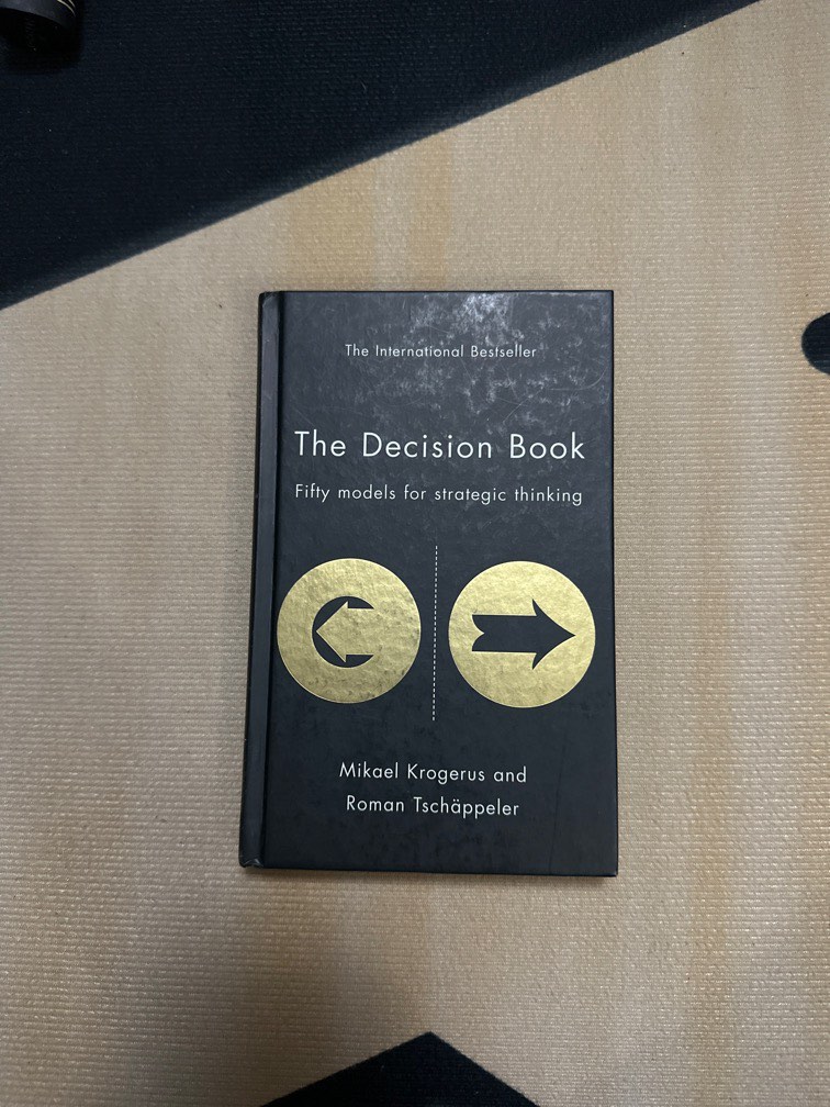 The Decision Book - fifty models for strategic thinking, Hobbies & Toys ...