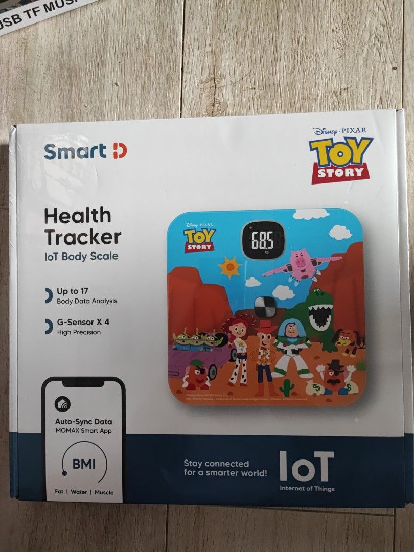 Toy Story Smart Health Tracker Iot BODY Scale, 家庭電器, 其他家庭電器 - Carousell