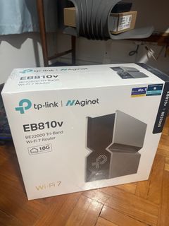 Fast deal 10Gbps WiFi 7 Router Tp-link EB810V 22000 router, Computers ...