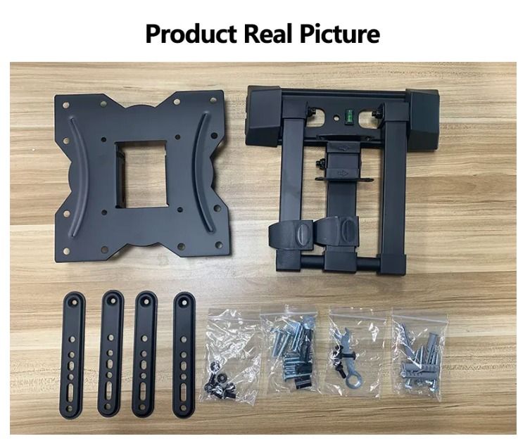 TV Wall Mount Bracket 32-55 inches Swivel Tilt Swivel Monitor LCD LED ...