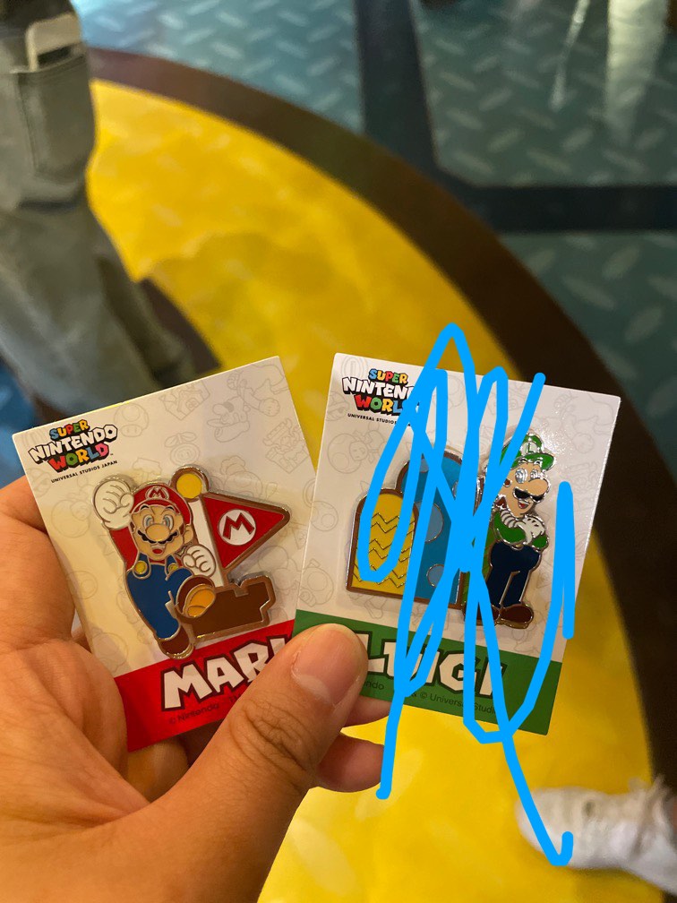 USJ Nintendo World Pin, Hobbies & Toys, Memorabilia & Collectibles, Fan ...