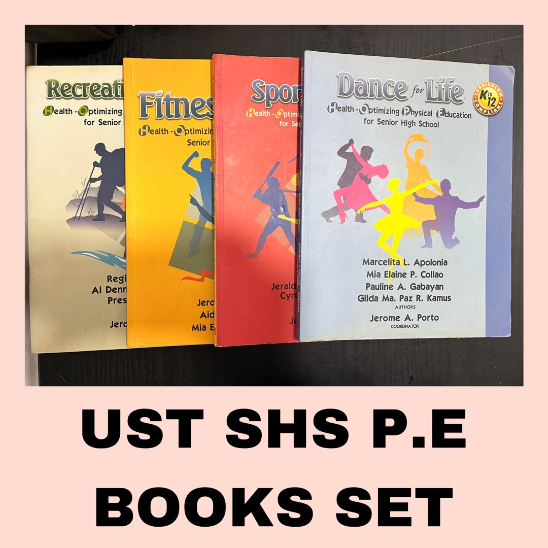UST SHS PE Book Set, Hobbies & Toys, Books & Magazines, Textbooks on ...