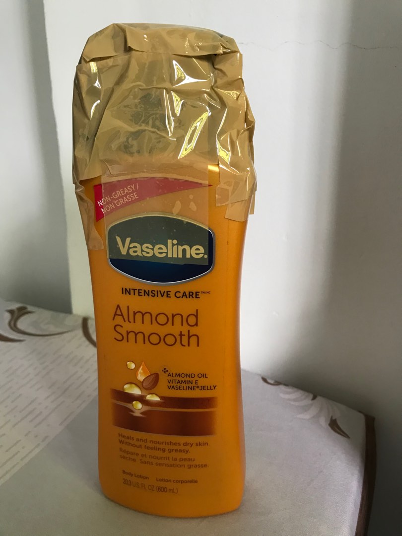 Vaseline Almond Smooth Lotion 600ML, Beauty & Personal Care, Bath ...