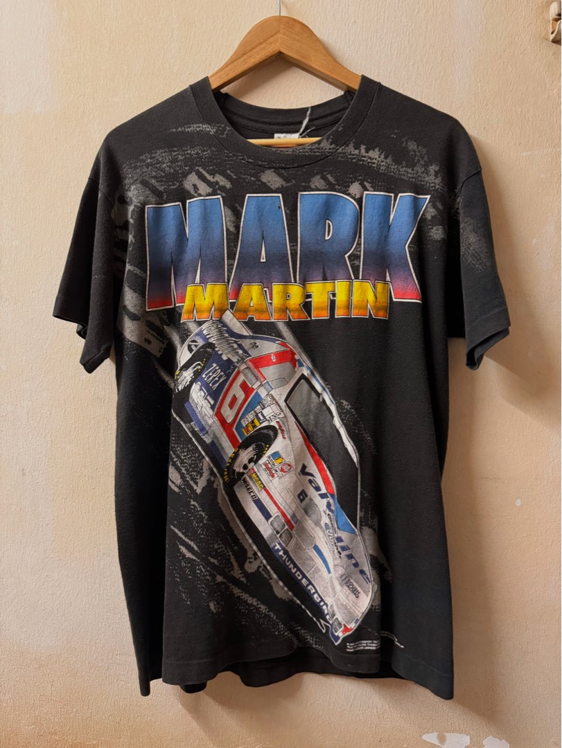 Vintage Nascar Mark Martin 90s', Men's Fashion, Tops & Sets, Tshirts ...