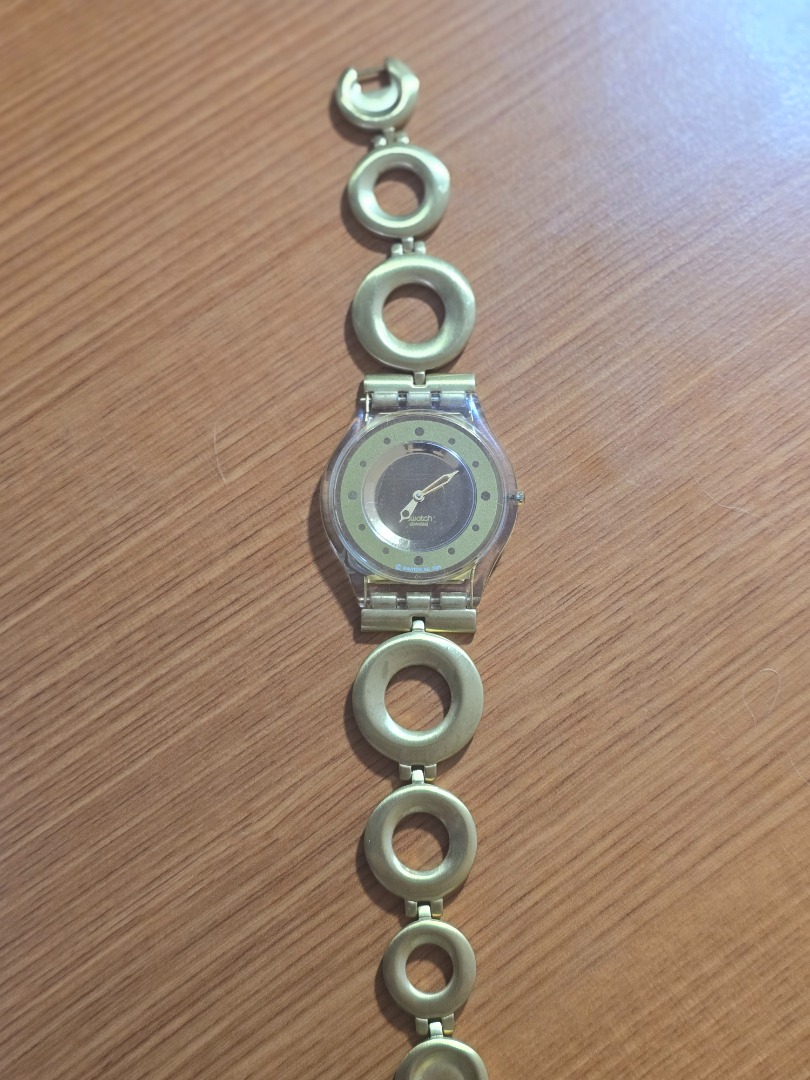 VINTAGE SWATCH INFINITE RING STRAP, Women's Fashion, Watches ...