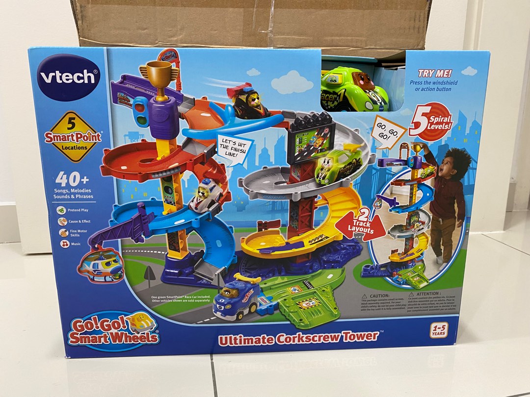 Vtech Ultimate Corkscrew Tower, Hobbies & Toys, Toys & Games on Carousell