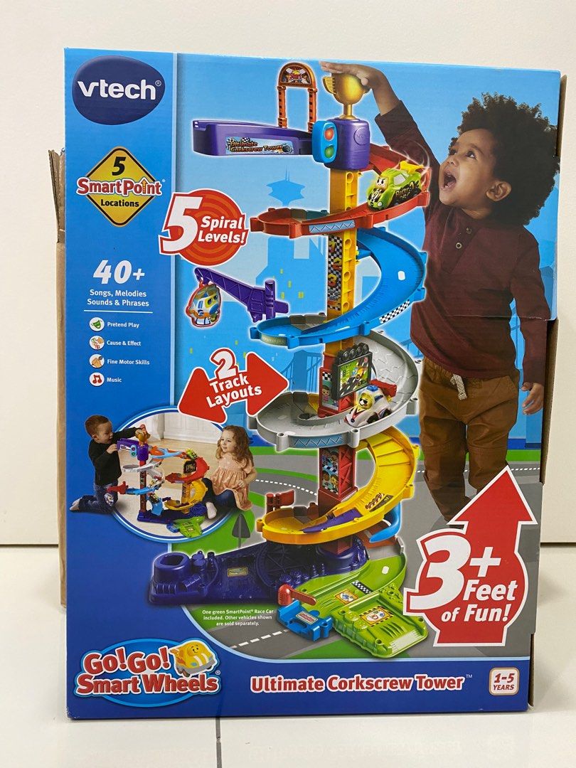 Vtech Ultimate Corkscrew Tower, Hobbies & Toys, Toys & Games on Carousell