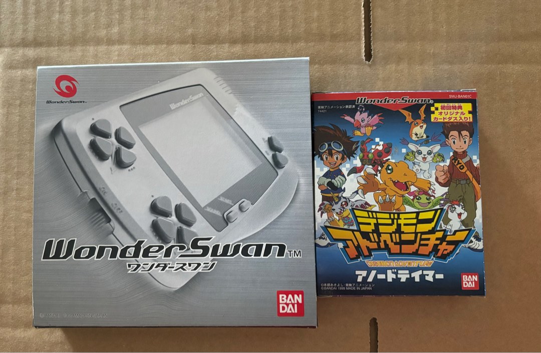 WonderSwan Digimon Vpet Digivice Digimon Colour Game Box, Video Gaming ...
