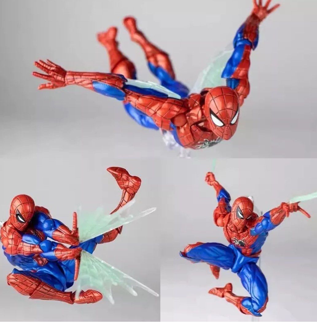 🔥[WTS] Kaiyodo Revoltech Marvel Spiderman Ver 2.0 Amazing Yamaguchi ...