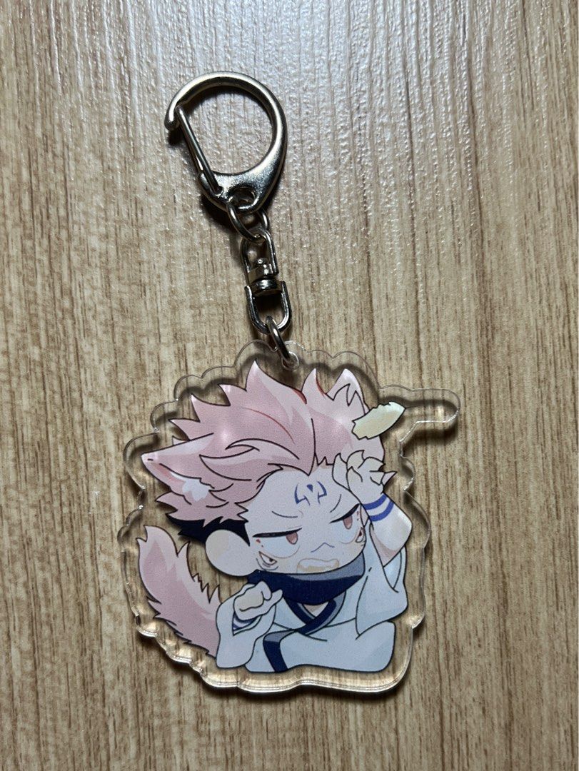 WTS LFB Jujutsu Kaisen Sukuna Keychain, Hobbies & Toys, Toys & Games on ...