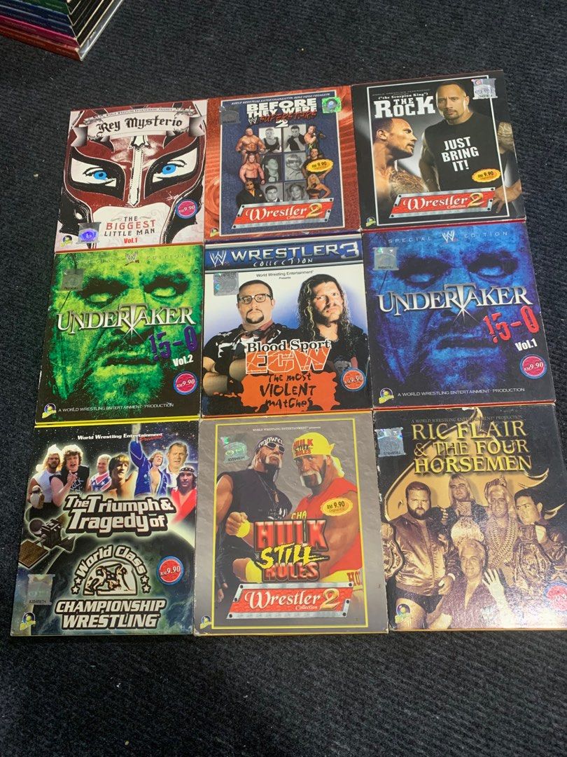 Wwe wwf vcd Dvd wrestling gusti dvd, Hobbies & Toys, Music & Media, CDs ...