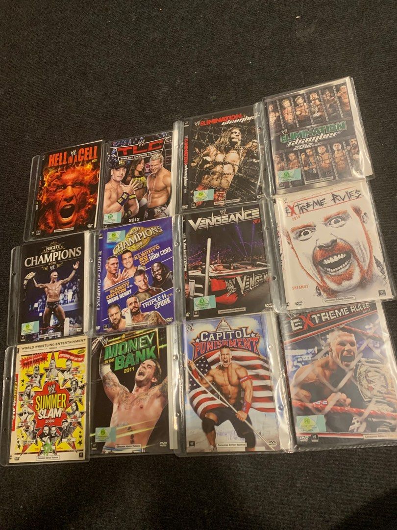 Wwe wwf vcd Dvd wrestling gusti dvd, Hobbies & Toys, Music & Media, CDs ...