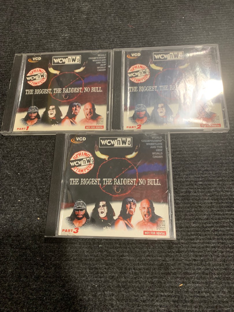 Wwe wwf vcd Dvd wrestling gusti dvd, Hobbies & Toys, Music & Media, CDs ...