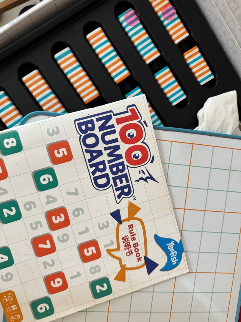 100 number board, Hobbies & Toys, Stationery & Craft, Other Stationery ...