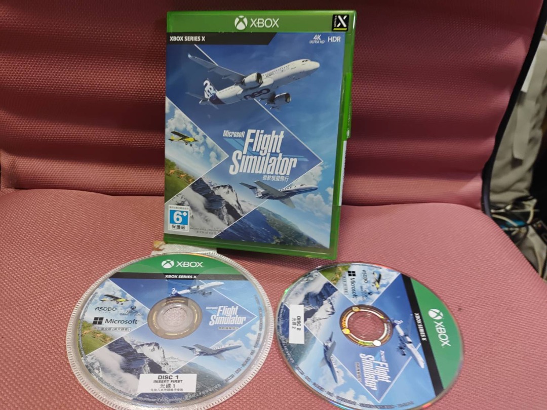 絕版經典遊戲 XBOX SERIES X 微軟模擬飛行 FLIGHT SIMULATOR 簡體中文版, 電玩遊戲相關, 電玩、電腦遊戲軟體 ...