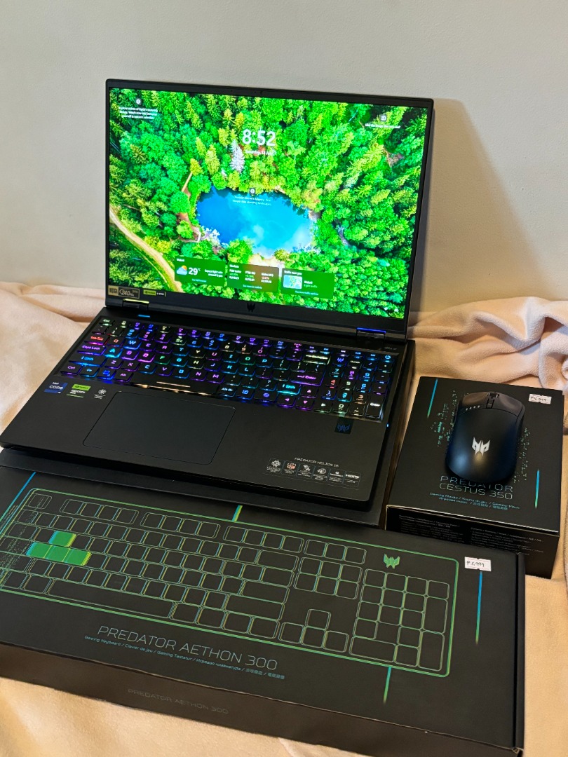 Acer Predator Helios 16 - Laptop & Bag, Computers & Tech, Laptops ...