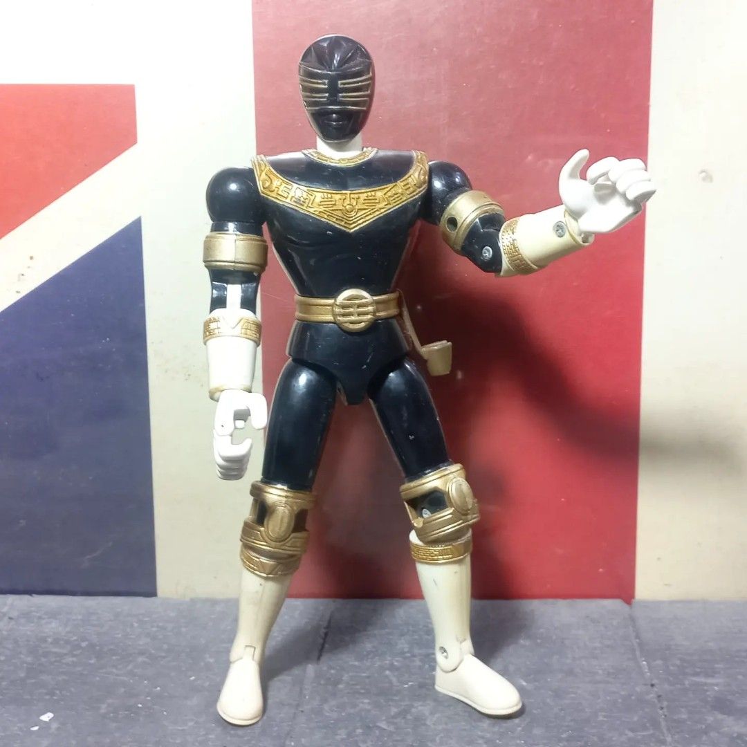 Action Figure Power Ranger Vintage Zeo Gold Ranger Original Bandai 1995 ...