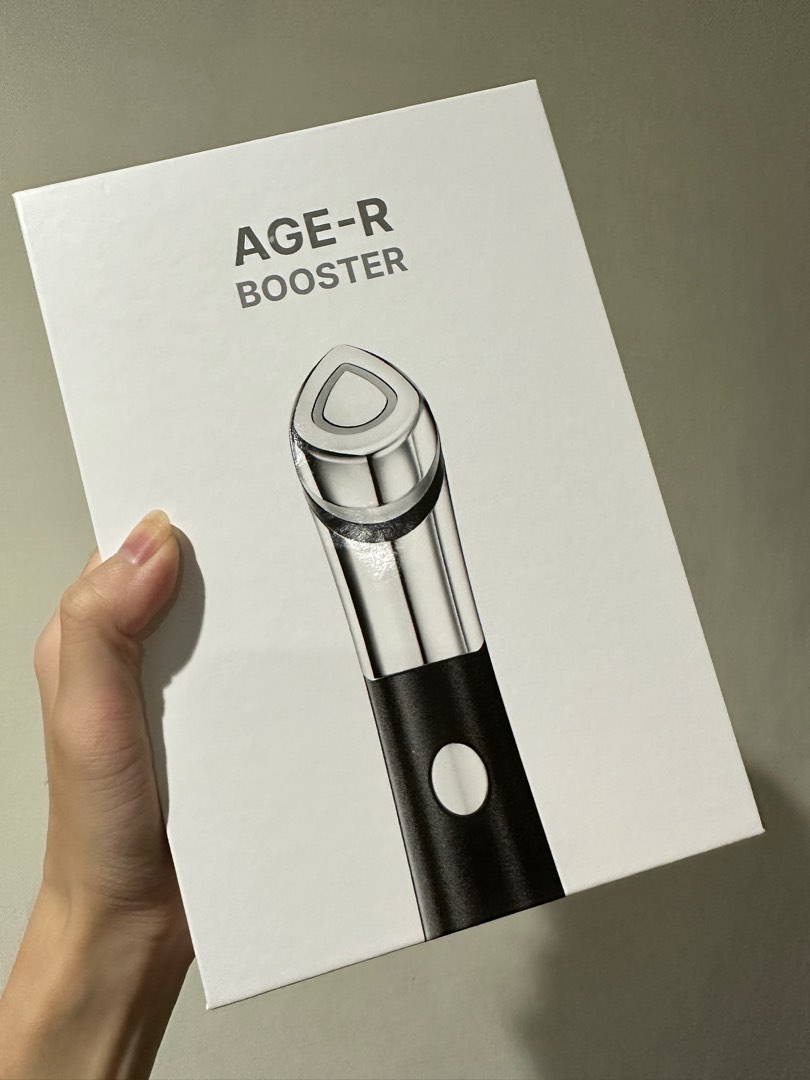 AGE-R booster H水光煥活美容儀 評價超高, 香水、美妝、保養, 臉部彩妝、保養與清潔, 護膚、清潔產品在旋轉拍賣