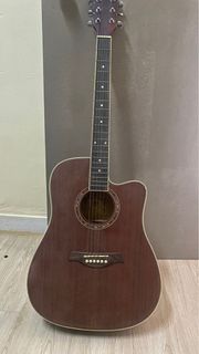 A&K Acoustic Guitar AK-250 CE, Hobbies & Toys, Music & Media, Musical ...