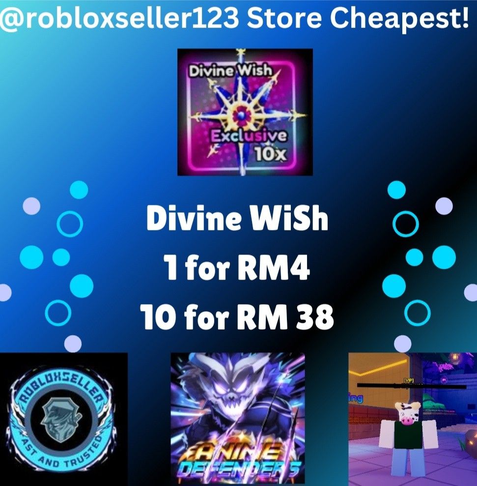 Anime Defenders Divine Wish, Video Gaming, Video Games, Others on Carousell